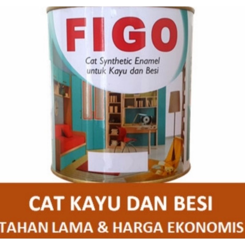 Jual Cat Besi & Kayu Figo / Wita ( PROMO 4 Kaleng free 1 kuas 2inci ...