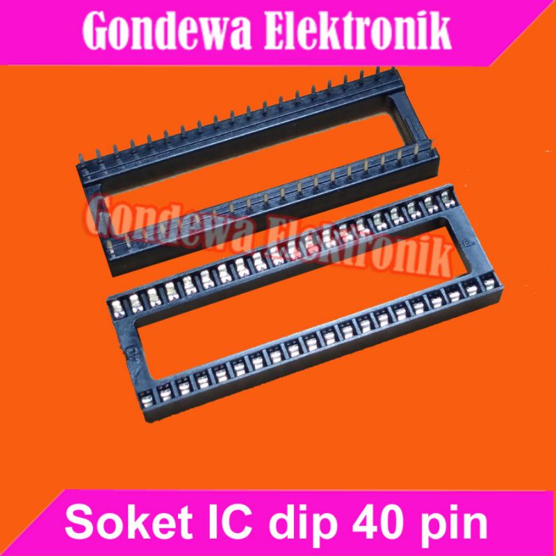 Jual Soket IC 40 pin dip 40pin | Shopee Indonesia
