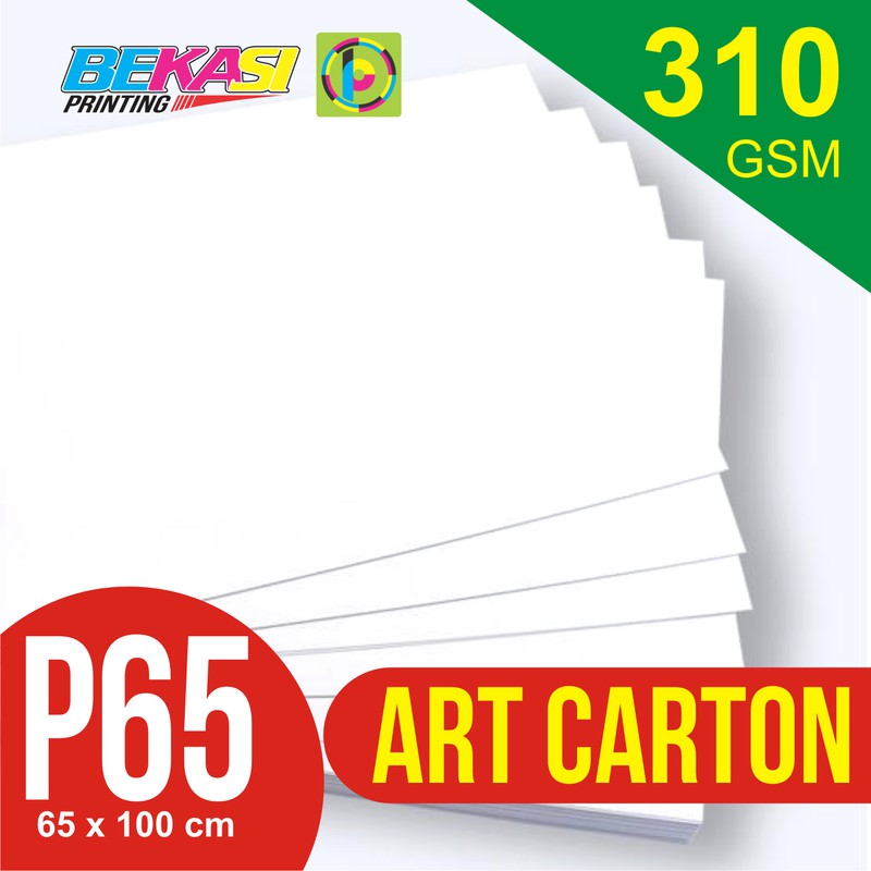 Jual Kertas Art Carton Karton 310 GSM 65 x 100 cm | 1 PACK ISI 10 ...