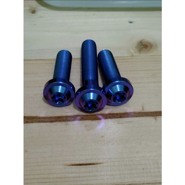 Jual baut titanium knalpot (3biji) | Shopee Indonesia