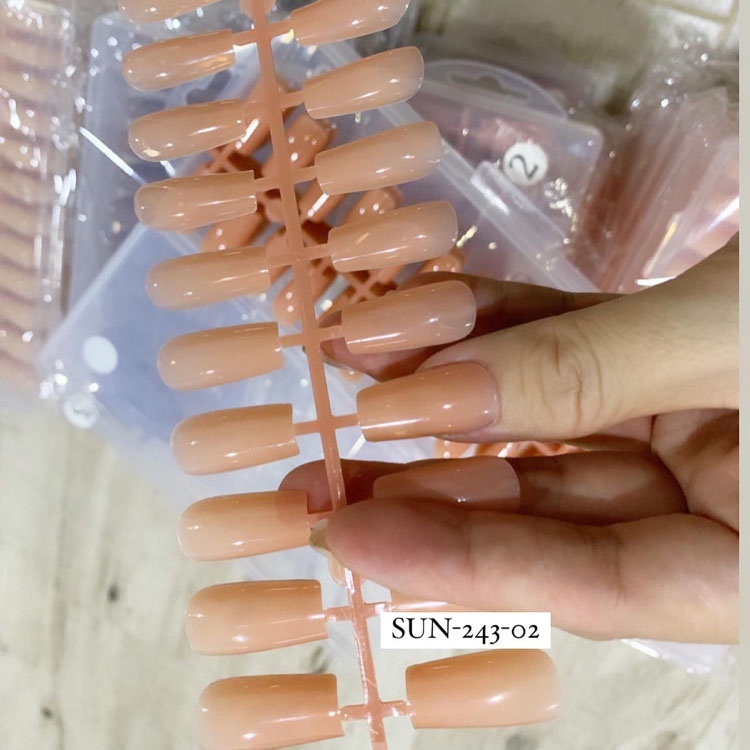 Jual FAKE NAILS KUKU PALSU KUPAL BOX (SQUARE) (240PC KUKU PALSU/BOX ...