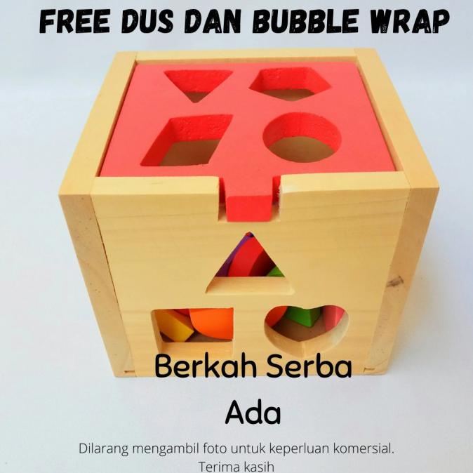 Jual Mainan Kayu Edukasi Anak SNI Kotak Pos MDF Kualitas SNI Montessori ...