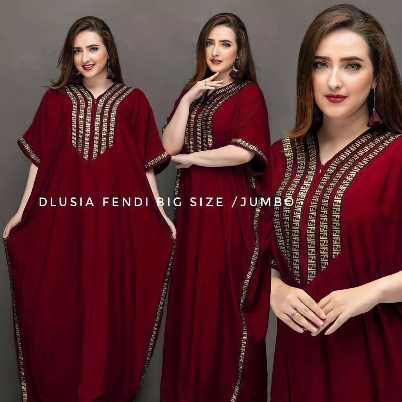 Jual Daster Arab kaftan jumbo big size | daster zema lowo kain | Rayon ...