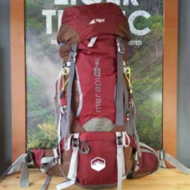 Jual Tas Gunung Rei Merapi Tas Carrier Rei Merapi 60+5L Original ...