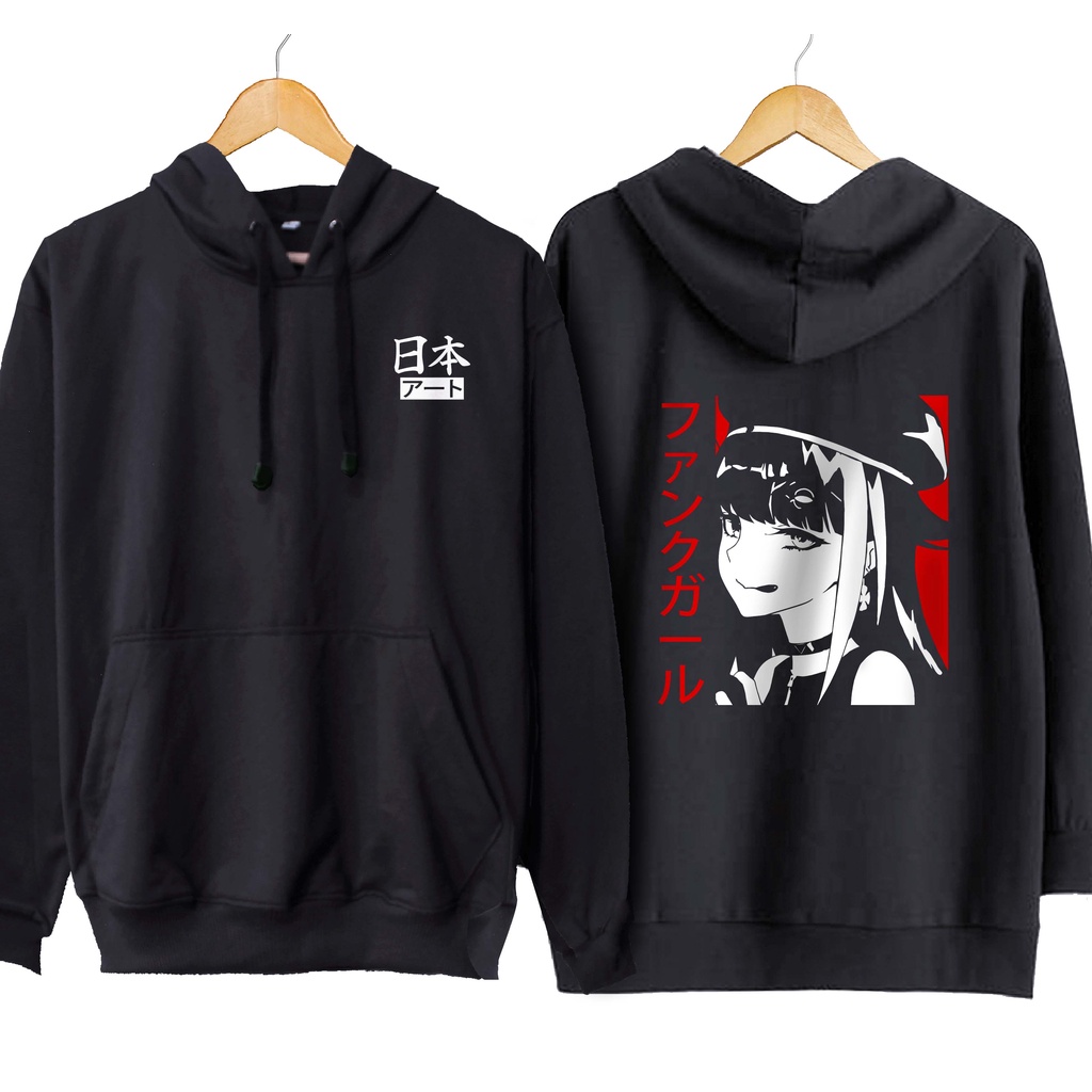 Jual Jaket hoodie jumper japan style FUNK GIRL BETA - JAPAN ART ...