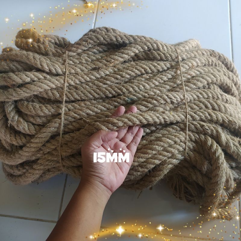 Jual Tali tambang goni 15mm | Shopee Indonesia