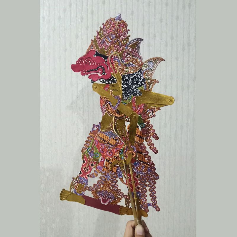Jual Wayang Kulit (Buto/ Raksasa) Rahwana, Kumbakarno, Brajamusti ...
