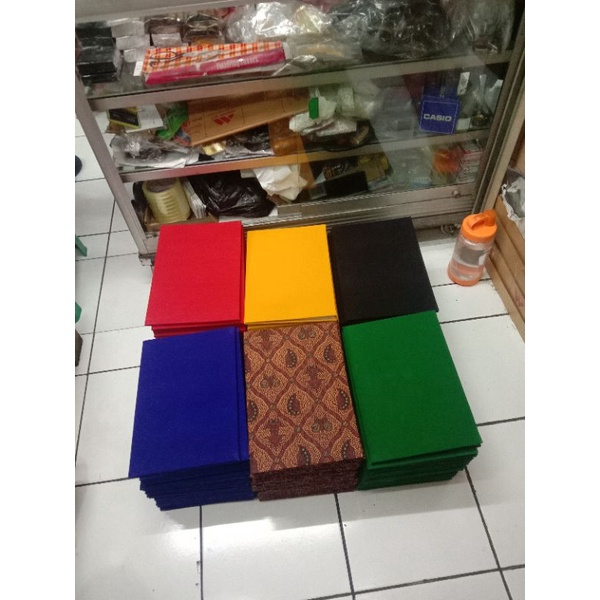 Jual map upacara map bludru ukuran A4 | Shopee Indonesia