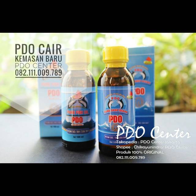 Jual Minyak Ikan PDO CAIR (Pure Deep Ocean) 100ml Omega 3 | Shopee ...