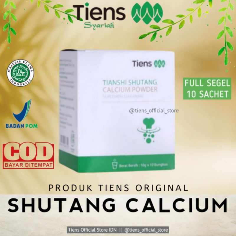Jual Shutang Calcium Powder Tiens | Kalsium Diabetes Basah Kering ...