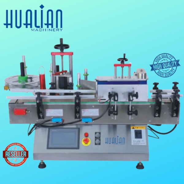 Jual Mesin Labelling Table Type Round Bottle Labeling Machine KP-35 ...
