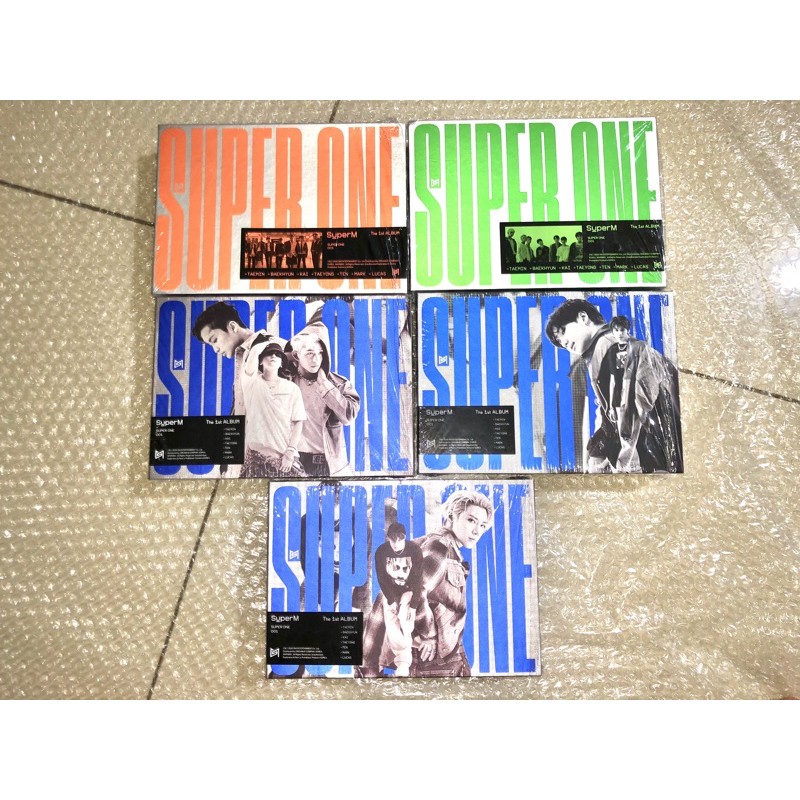 Jual (Ready&Unsealed) SuperM - Super One ALBUM ONLY Korean Vers (Baca ...