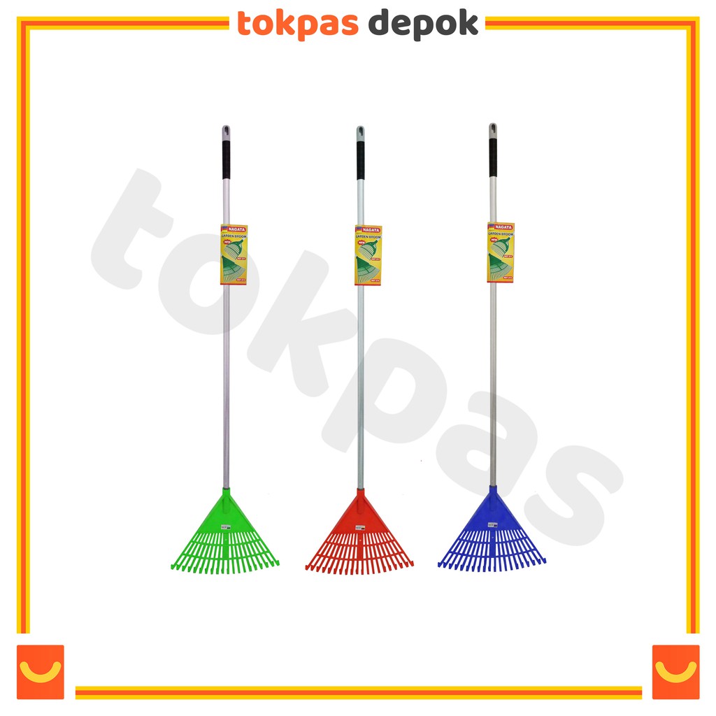 Jual [ANTI PATAH] Sapu Taman Daun Besar Garden Broom Garu Sapu Sampah ...