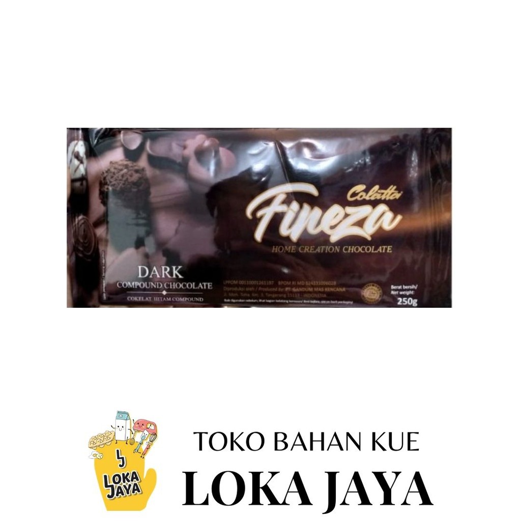 Jual COKELAT COLATTA COMPOUND FINEZA 250G | Shopee Indonesia