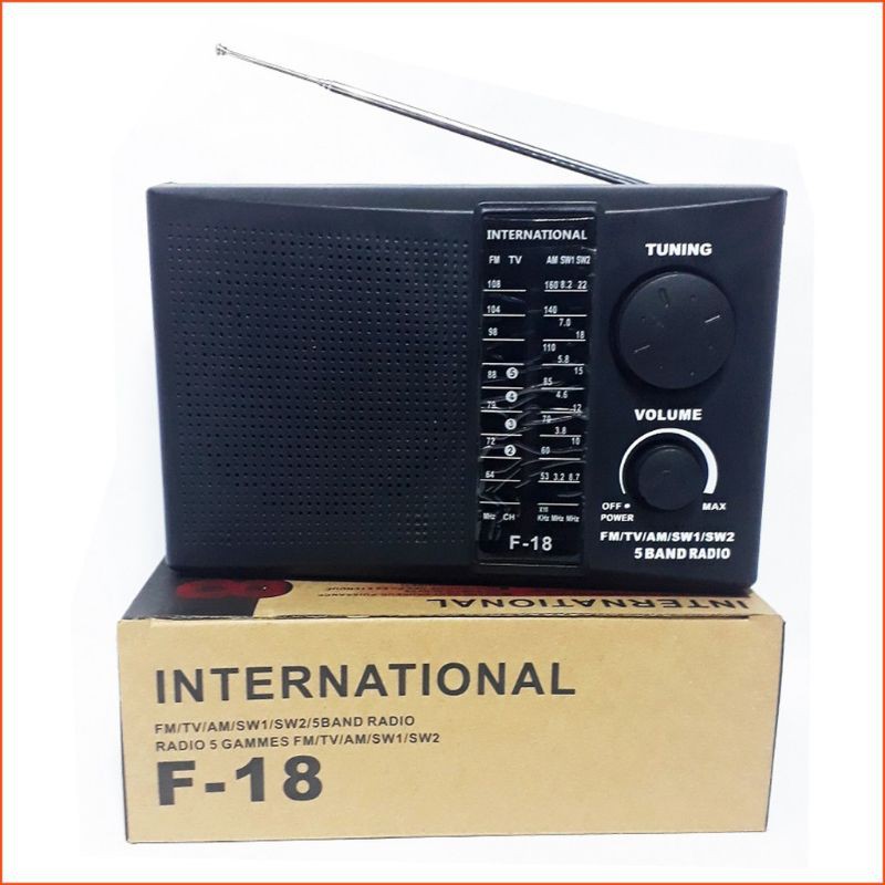 Jual RADIO RODJA MITSUYAMA F-18 AM-FM PORTABLE//RADIO JADUL MITSUYAMA F ...