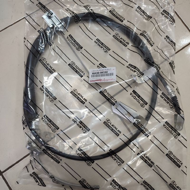 Jual KABEL REM TANGAN BELAKANG KIRI HILUX REVO SC (4X2) 46430-0K150 ...