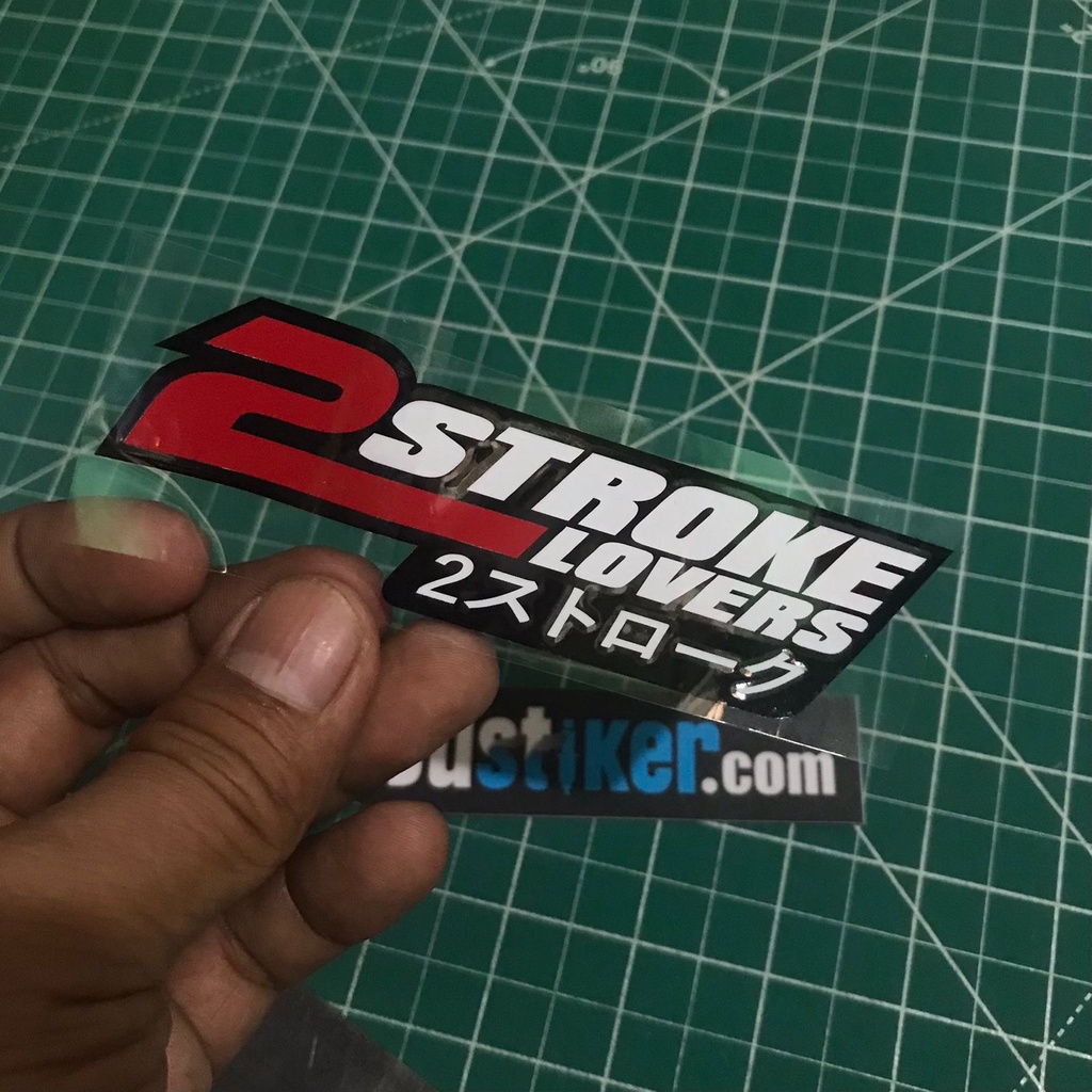 Jual Sticker 2 Stroke Lovers, Sticker Pecinta 2 Tak, Sticker 2 Tak ...