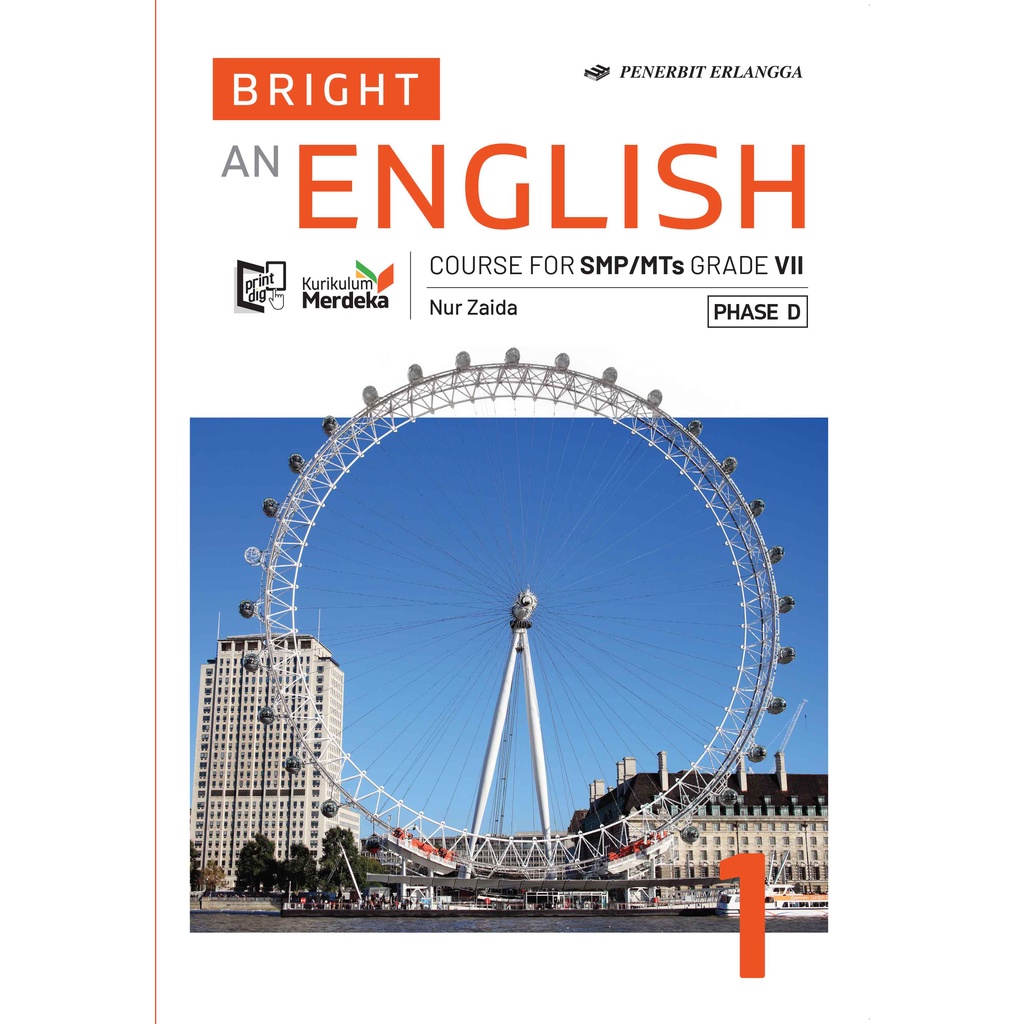 Jual BRIGHT AN ENGLISH COURSE FOR SMP/MTS KELAS.7/KM | 0034200080 ...