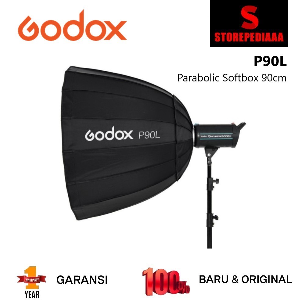 Jual Godox P90L Parabolic Softbox 90cm Bowens Mount | Shopee Indonesia