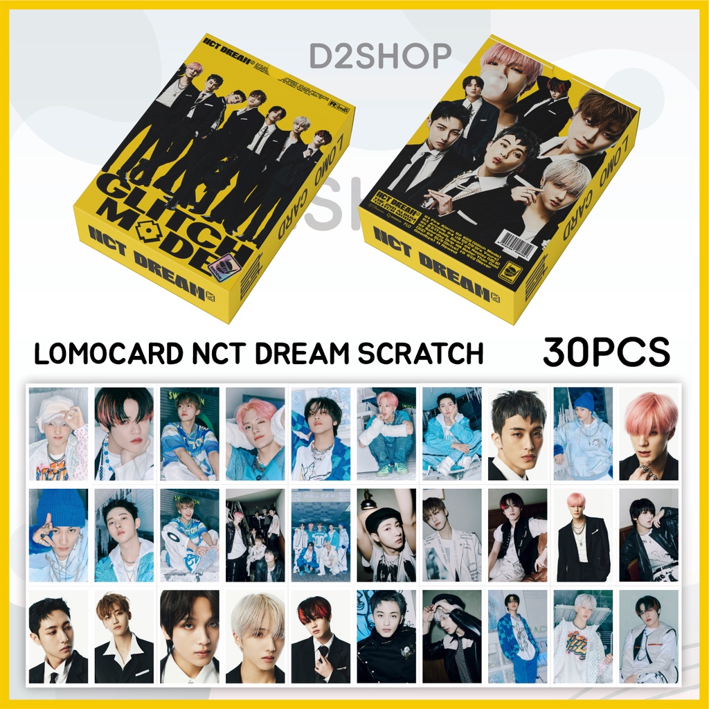 Jual (30PCS) LOMO CARD NCT 127 DREAM SMOOTHIE BEATBOX GLITCH MODE HELLO ...