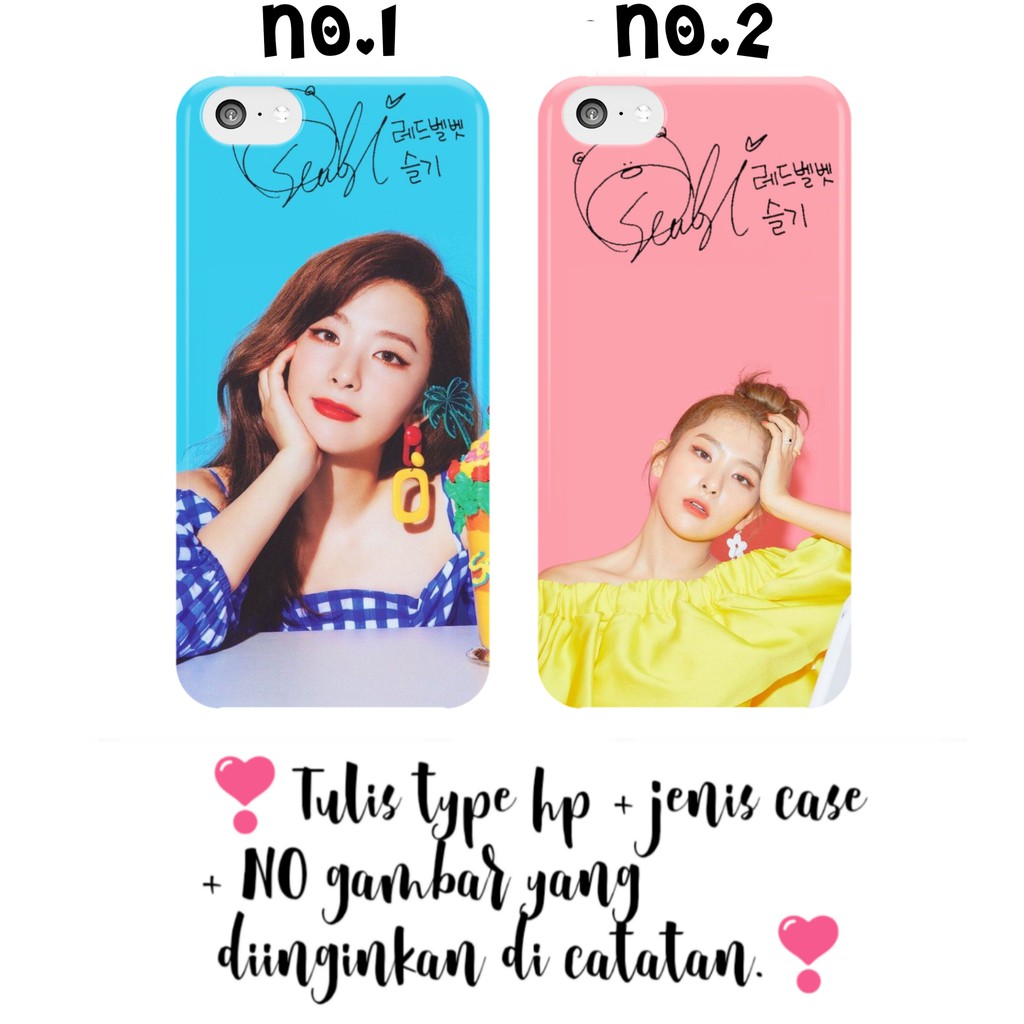 Jual Seulgi Signature Red Velvet Phone Case | Shopee Indonesia