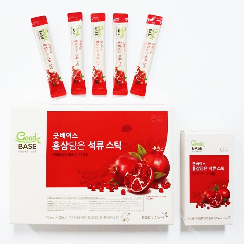 Jual Good Base Pomegranate Stick with Red Ginseng isi 30 stick ...