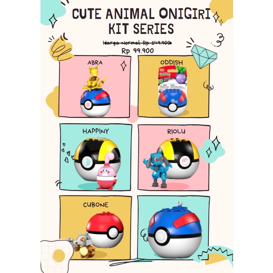 Jual PROMO Mega Construx Pokemon Evergreen Lego Action Figure Original ...