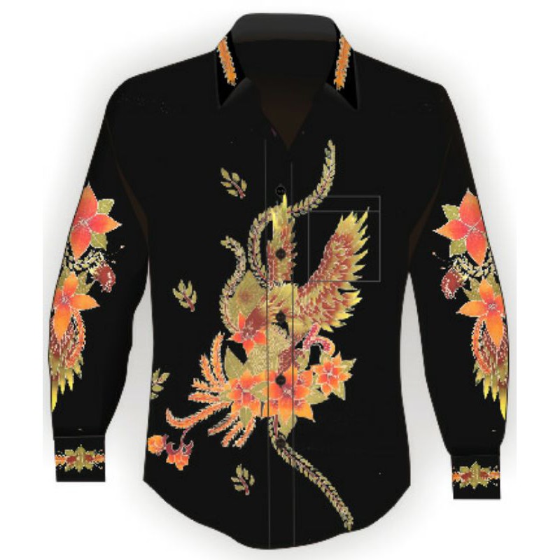 Jual Batik Tulis Halus Madura Motif Elang Custom Pola Design Batik ...