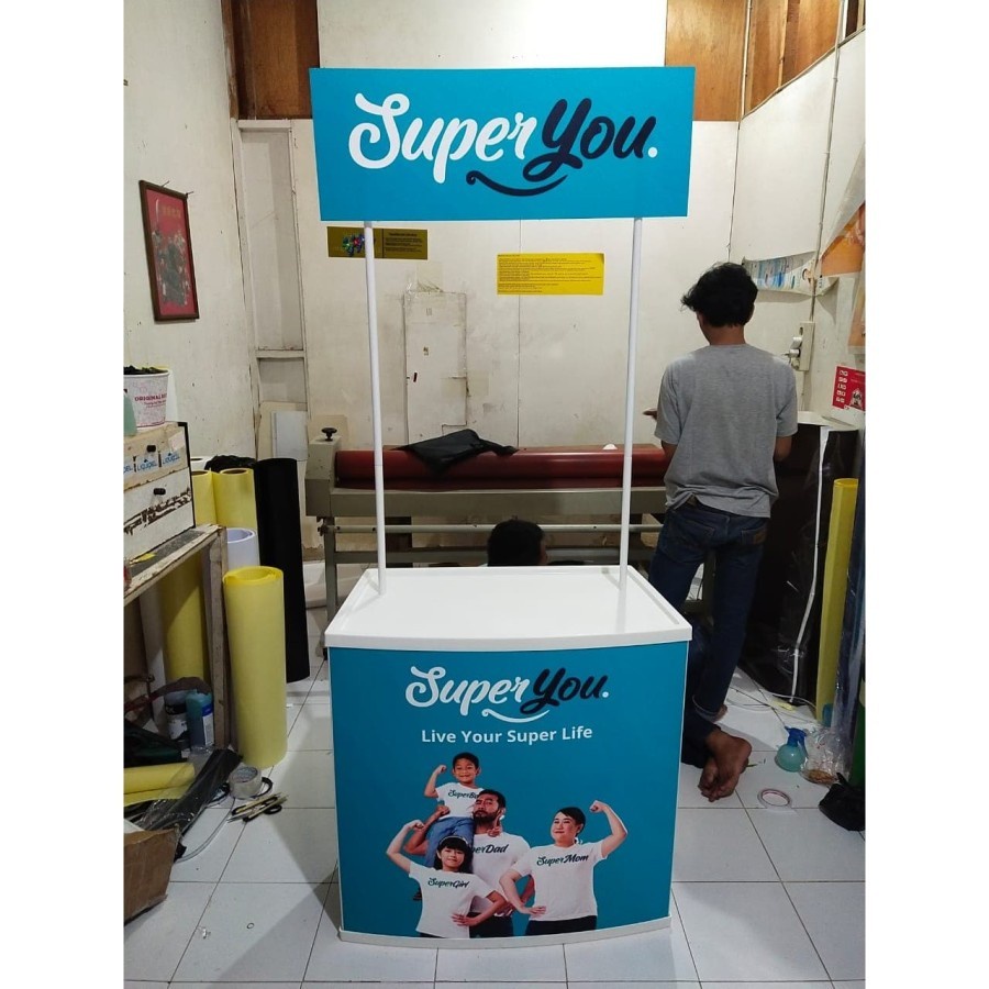 Jual Meja Event Desk / Custom Meja Promosi / Event Desk Premium ...