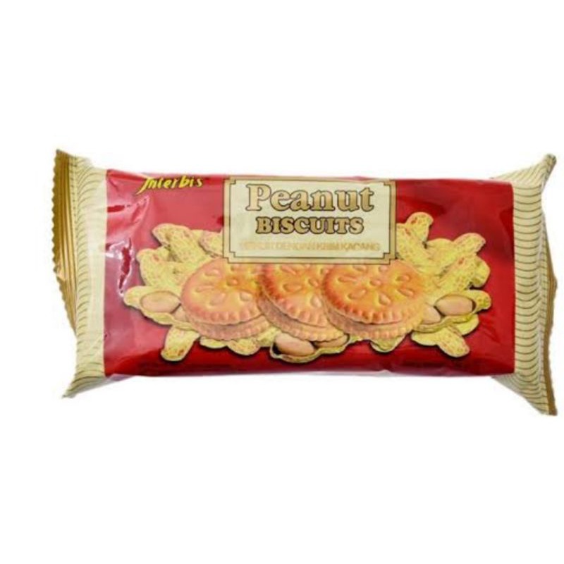 Jual INTERBIS PINEAPPLE PUFF PEANUT BISKUIT | Shopee Indonesia