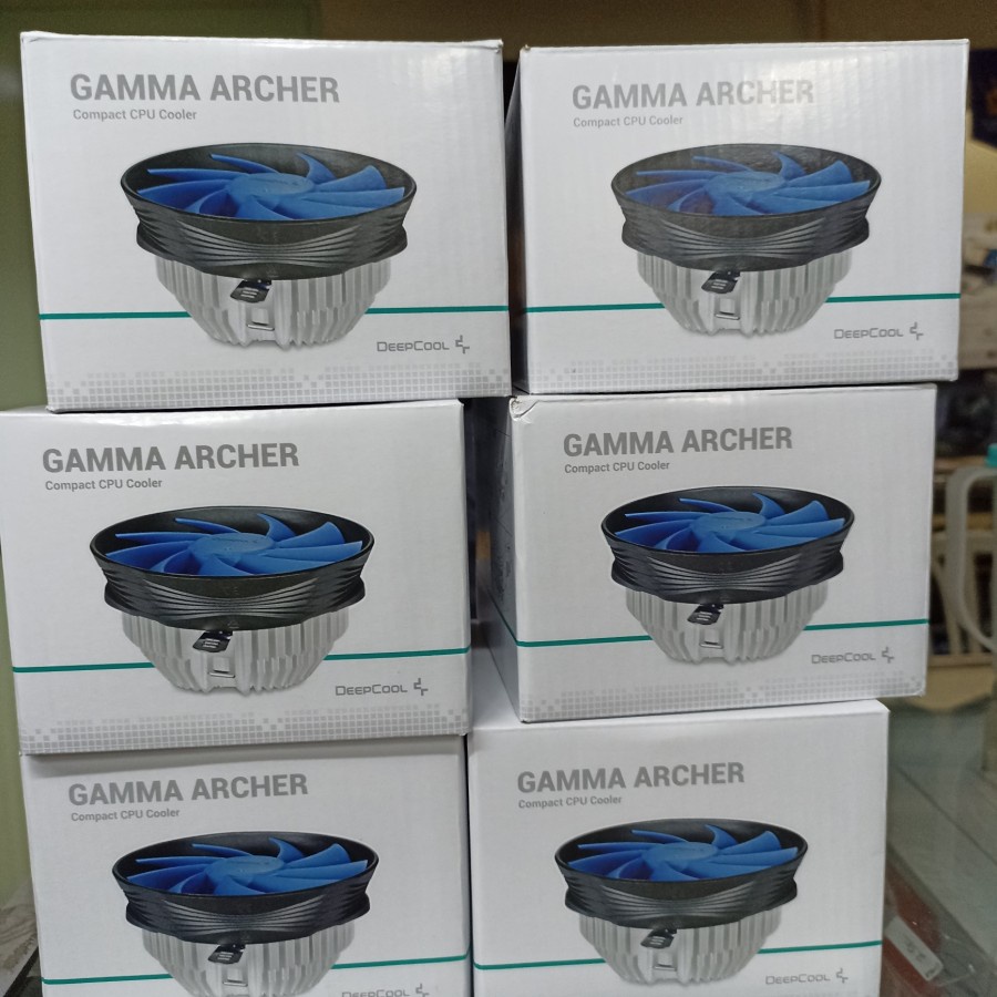 Jual CPU Cooler Gamma Archer Deep Cool Intel 775 1150 AMD Fan Processor ...