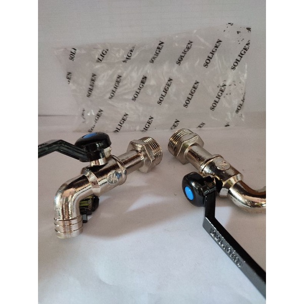 Jual Kran Air Kran Tembok Stainless 3/4 Inchi | Kran 1/2 inchi | Kran ...