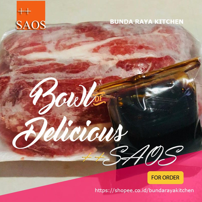 Jual Premium Daging Slice 500GR + Saos Grill Bakar / Tinggal Masak ...