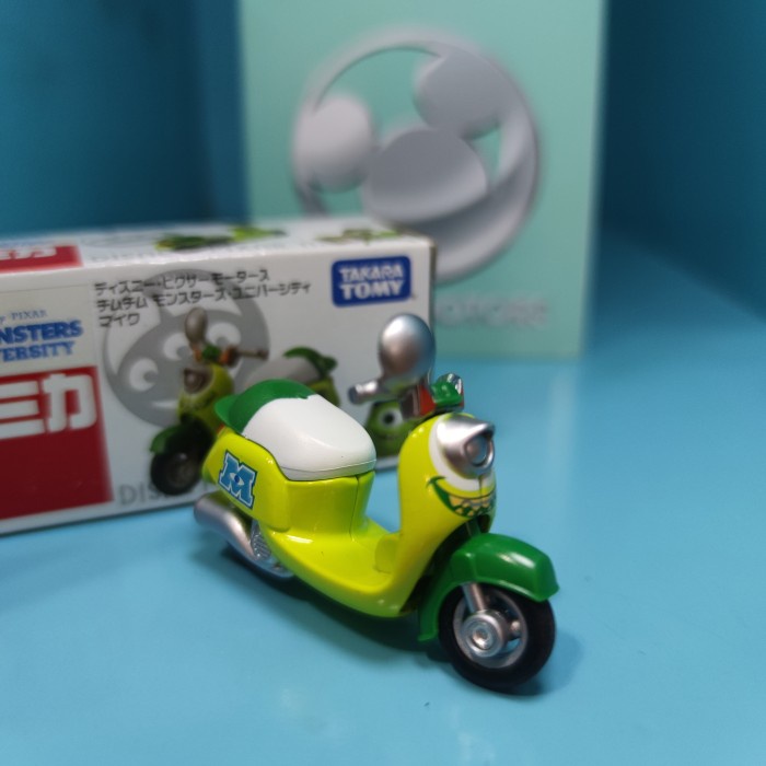 Jual Promo!!! Tomica Disney Pixar Motor - Scooter Mike Wazowski Monster ...