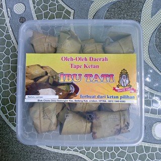 Jual TAPE KETAN KHAS CIREBON/KUNINGAN IBU HJ.TATI ISI 25 PCS | Shopee ...