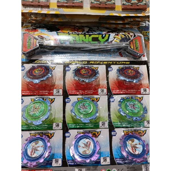 Jual Mainan Gasing Tarik Besar isi 9 Pcs (Best Seller) | Shopee Indonesia