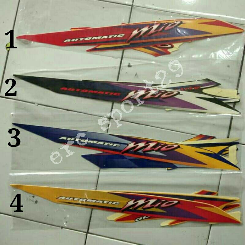 Jual striping mio sporty 2004 sticker striping lis bodi motor yamaha ...