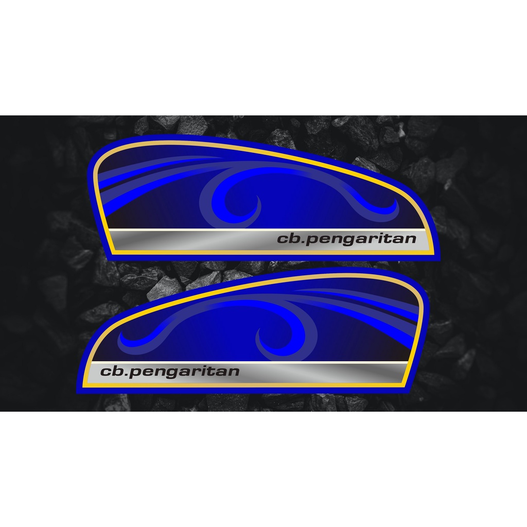 Jual striping cb custom biru lis cb biru | Shopee Indonesia