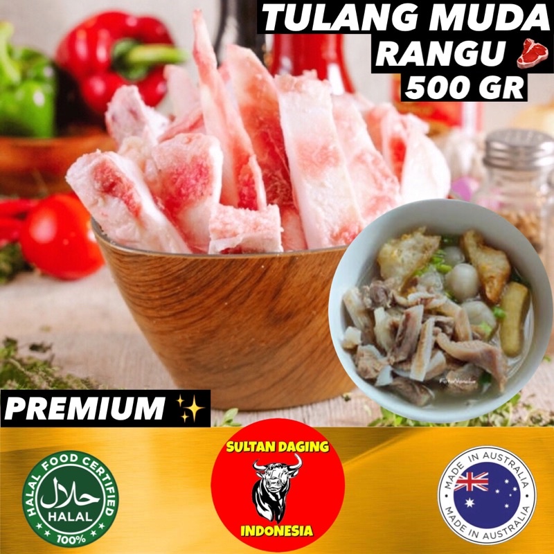 Jual TULANG IGA RANGU PREMIUM 500 GRAM IMPORT DARI AUSSIE/ TULANG IGA ...