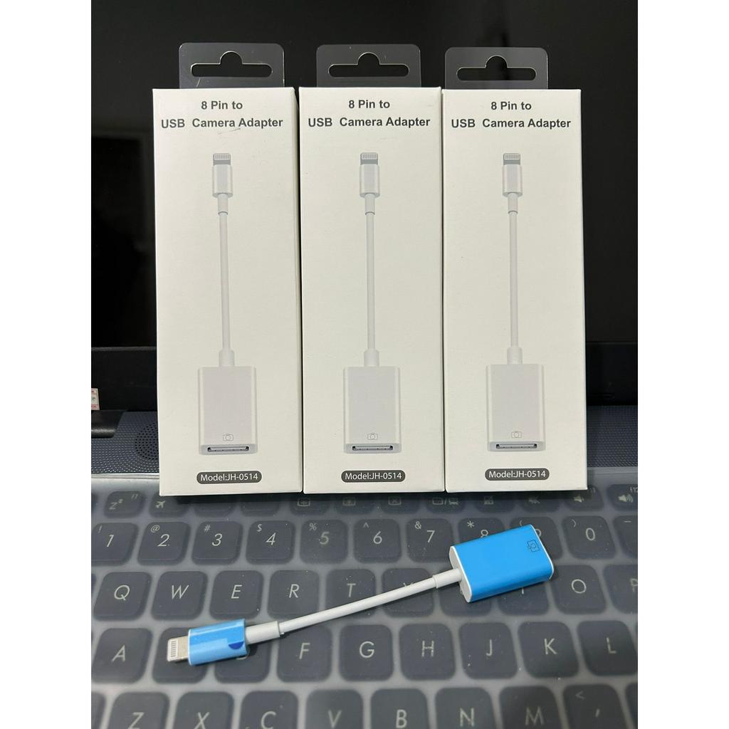 Jual OTG Lightning to USB A Flashdisk Smartphone Iph 7 8 X XR 11 Camera ...