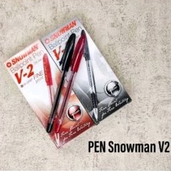 Jual Pulpen/bolpen snowman V2 (12pcs) | Shopee Indonesia