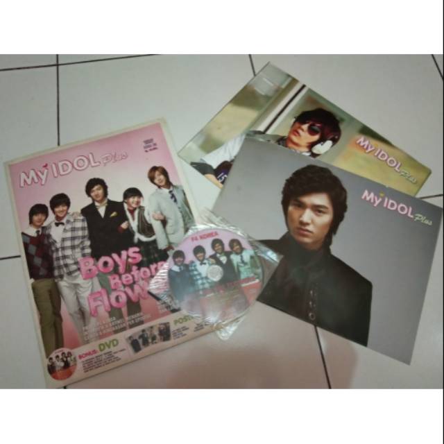 Jual Majalah My Idol Plus Edisi Boys Before Flower (plus bonus poster ...