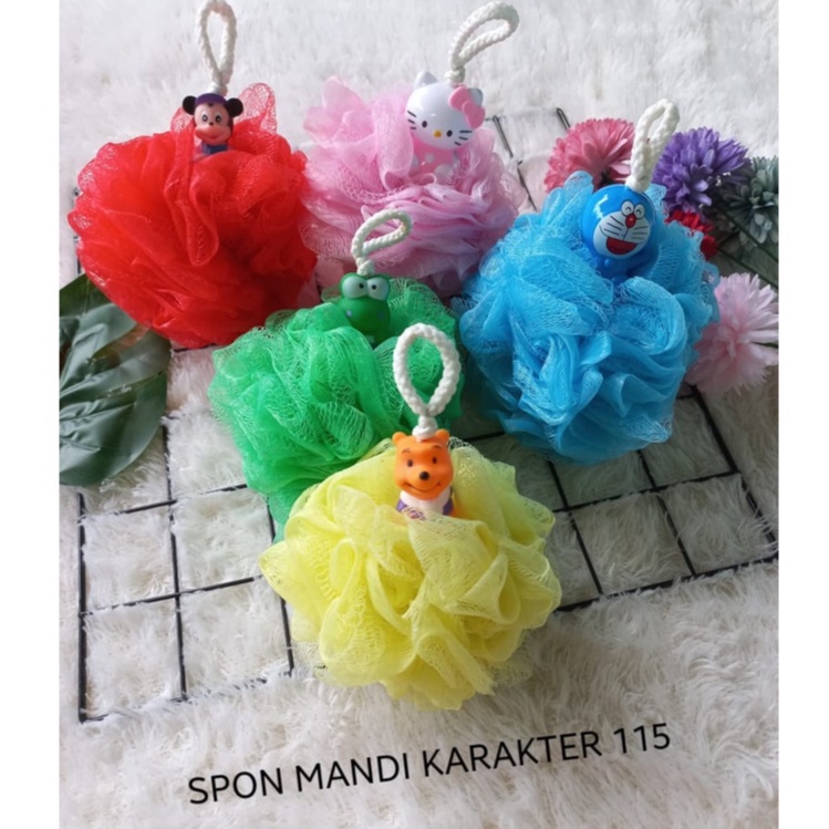 Jual SPON MANDI / BATH SPONGE / SPONS MANDI / SPONS BADAN DORAEMON ...