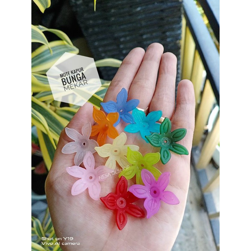 Jual resin manik bunga mekar | Shopee Indonesia