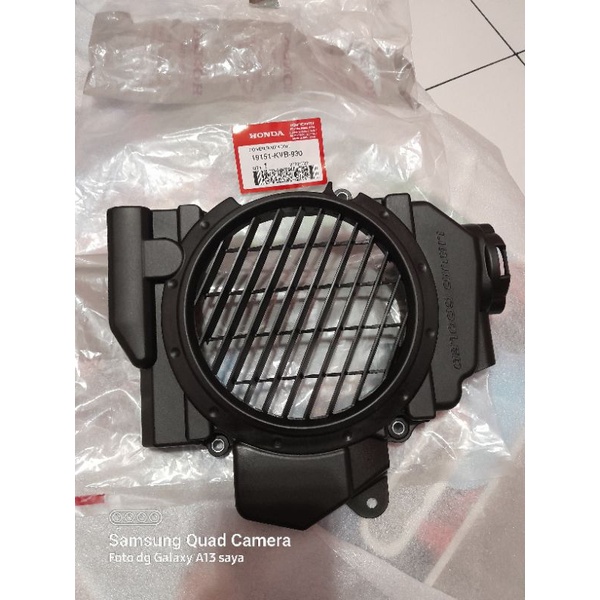 Jual COVER TUTUP RADIATOR VARIO 110 KARBU DAN TECHNO ORI HONDA 19151 ...