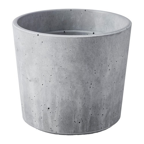 Jual BOYSENBAR - POT TANAMAN WARNA ABU ABU MUDA DIAMETER 9 atau 19 atau ...