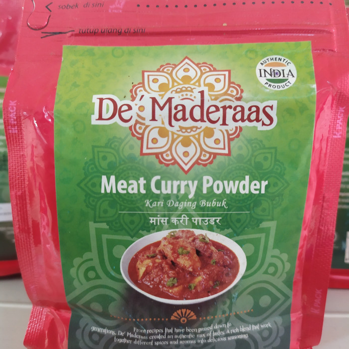 Jual De Maderaas Meat Curry Powder 225gram | Shopee Indonesia
