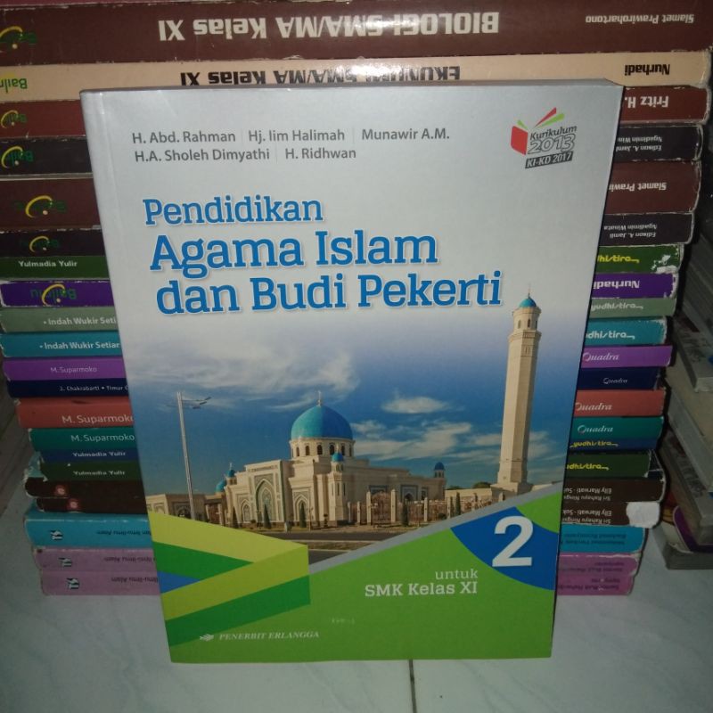 Jual Pendidikan Agama Islam dan Budi Pekerti kelas 11 XI 2 SMK Erlangga ...