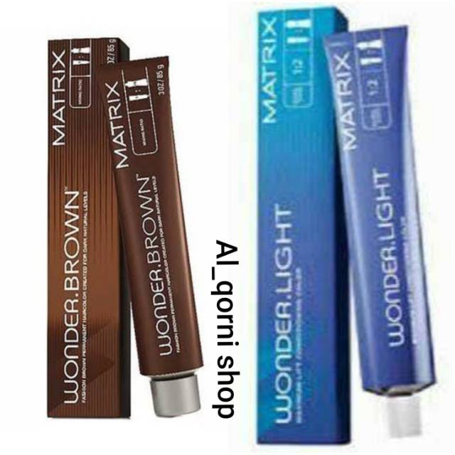 Jual MATRIX Hair Color Wonder Brown / Wonder Light Color 90ml Pewarna ...