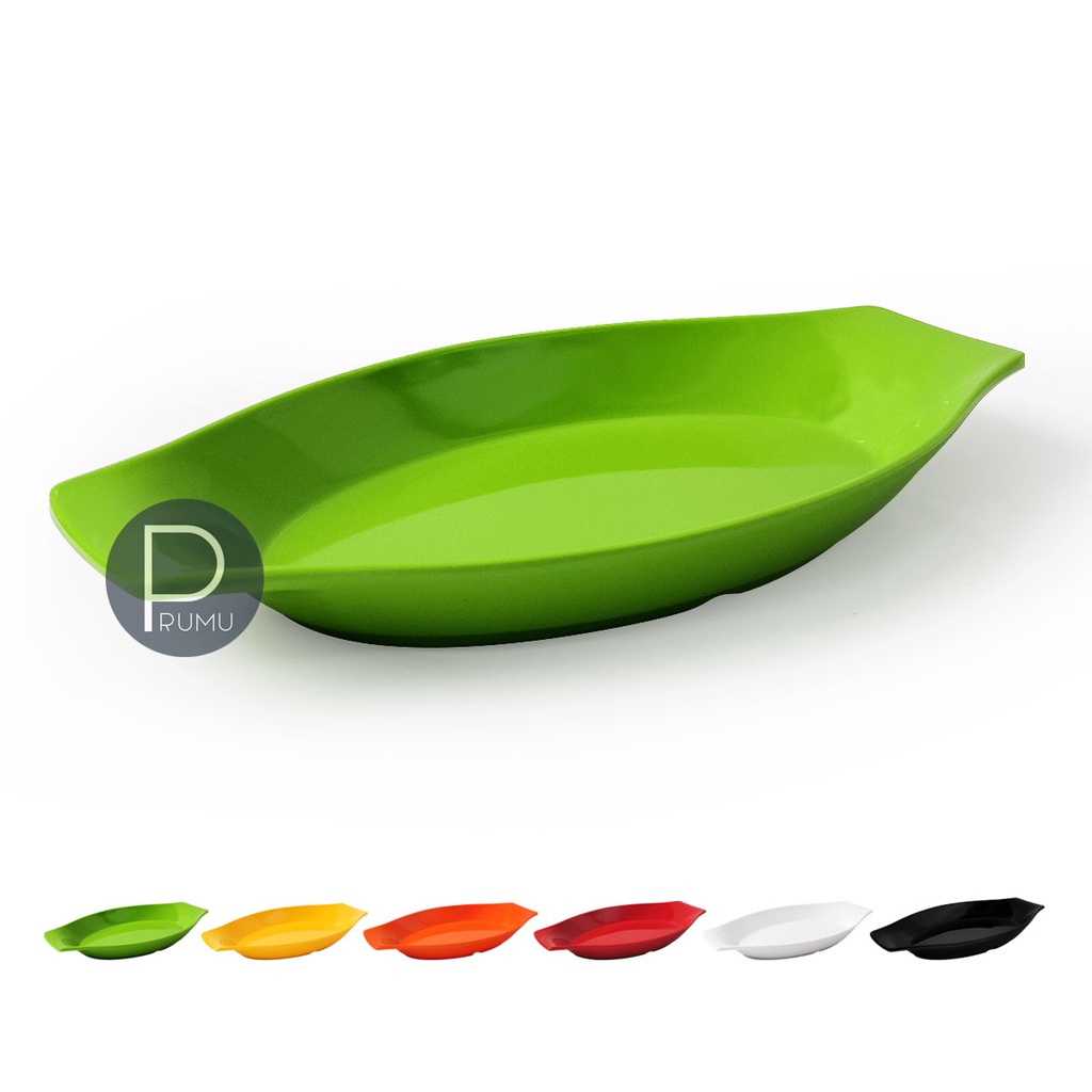 Jual Piring Oval Melamin 10 inch - Piring Saji - Piring Panjang ...